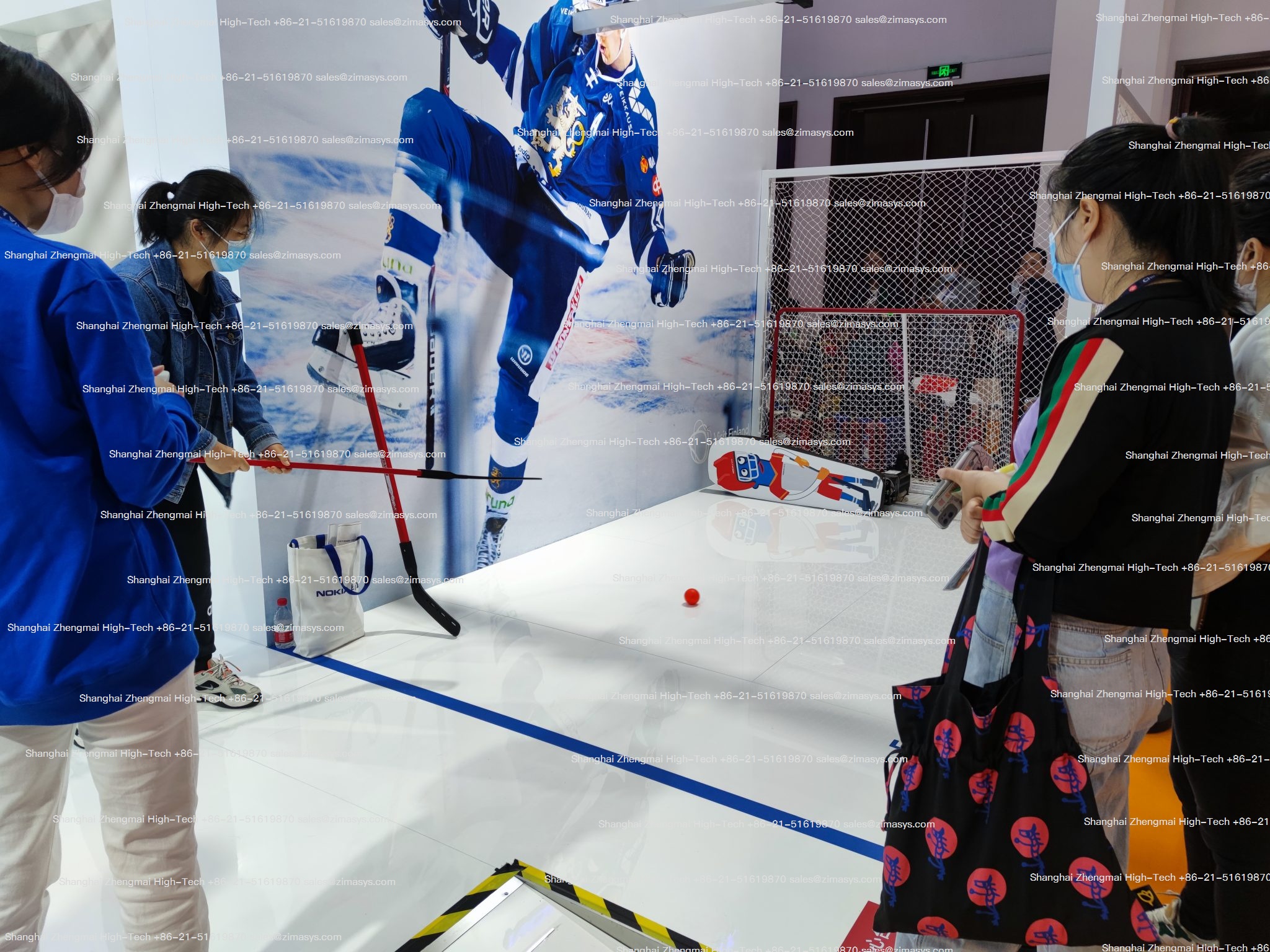 Artificial Intelligence Ice Hockey RoboKeeper (AI Ice Hockey Goalie ...